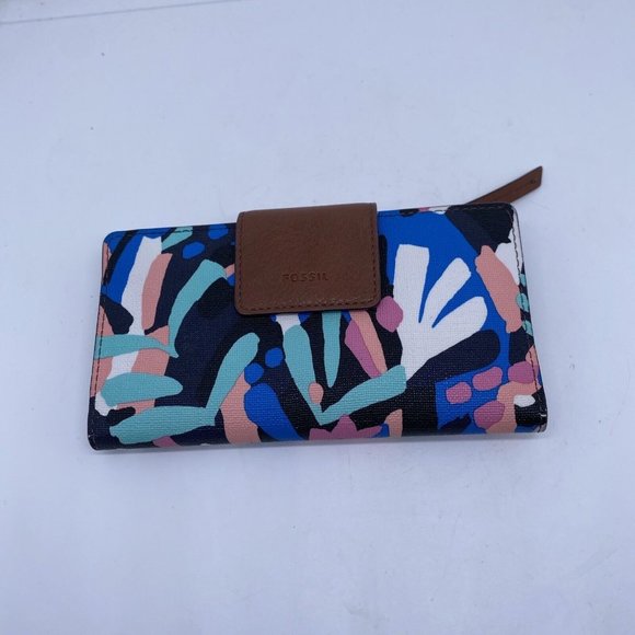 foss | Bags | Fossil Emma Wallet Rfid Retro 8s Look | Poshmark